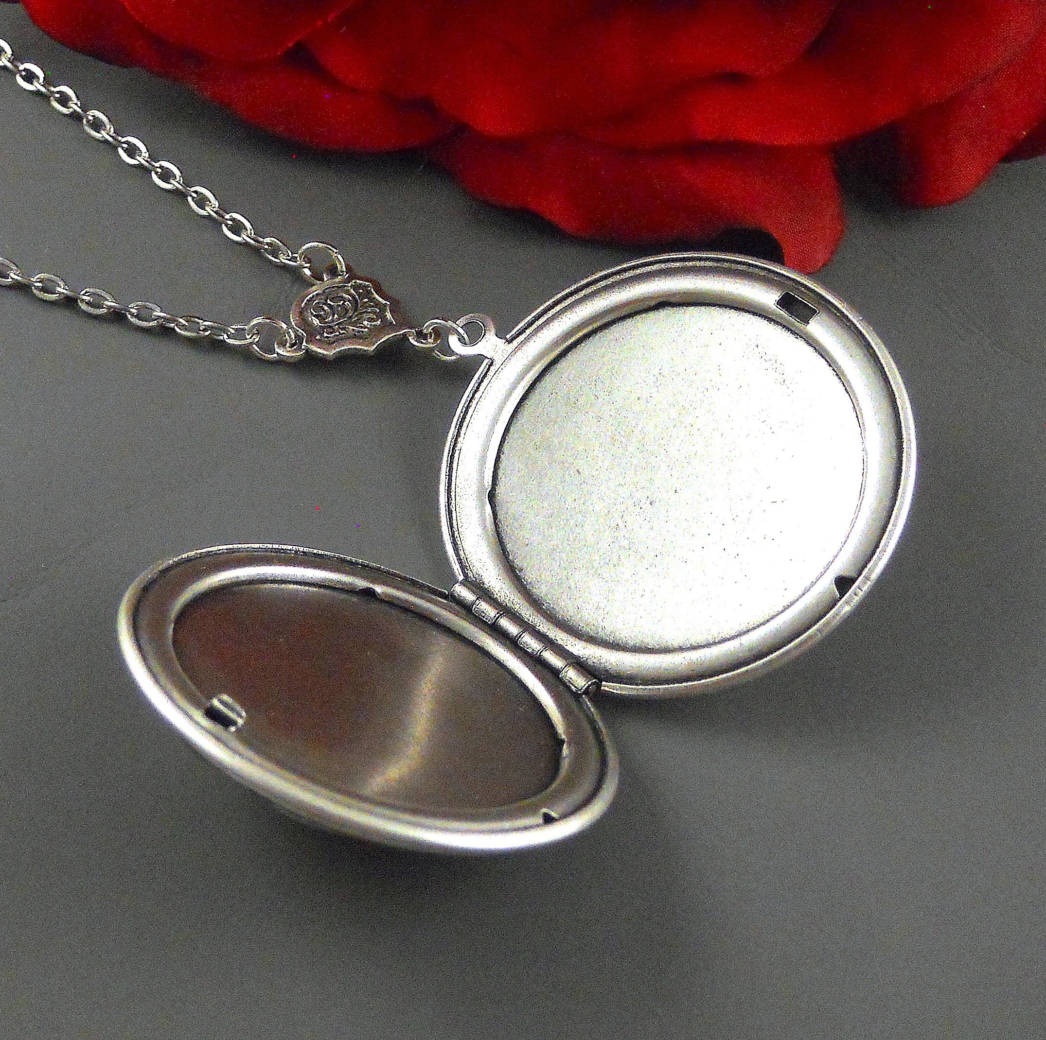 Goddess Locket Silver Goddess Locket Mythology Medieval | Etsy