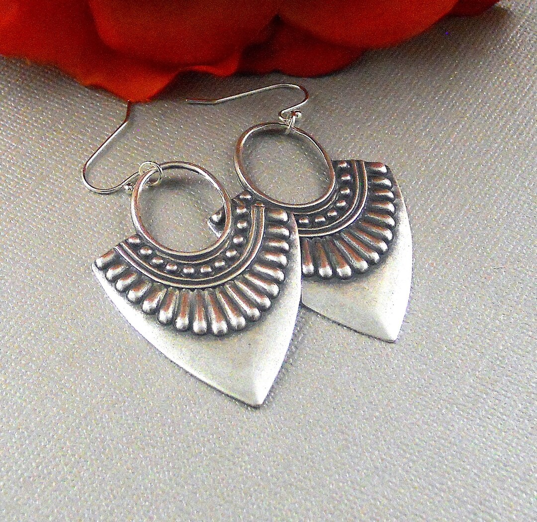 Gypsy Tribe,earring,silver Earring,tribal,tribal Earring, Gypsy Earring ...