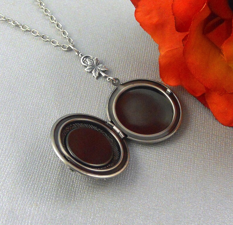 Victorian Citrine Locket Antique Silver Locket Rhinestone | Etsy
