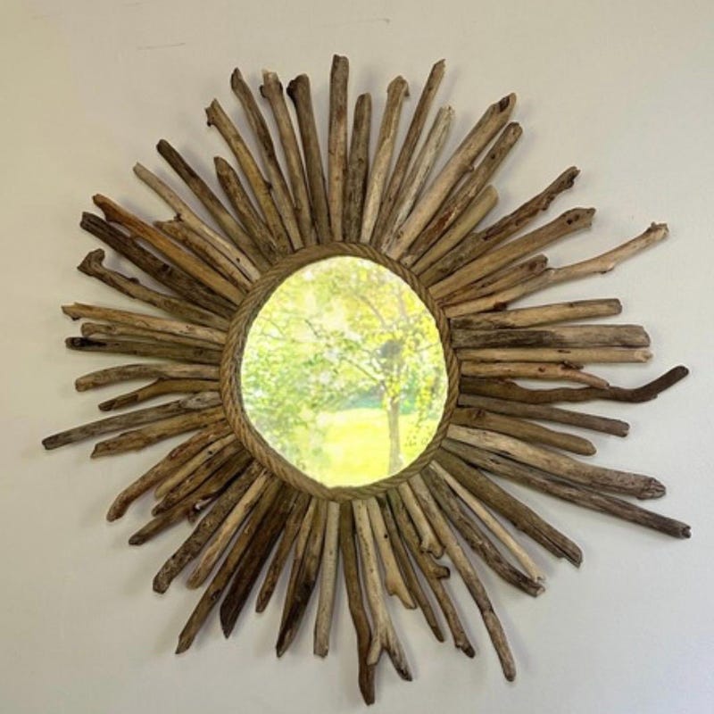 Mirror Tree Wall Decor - Etsy