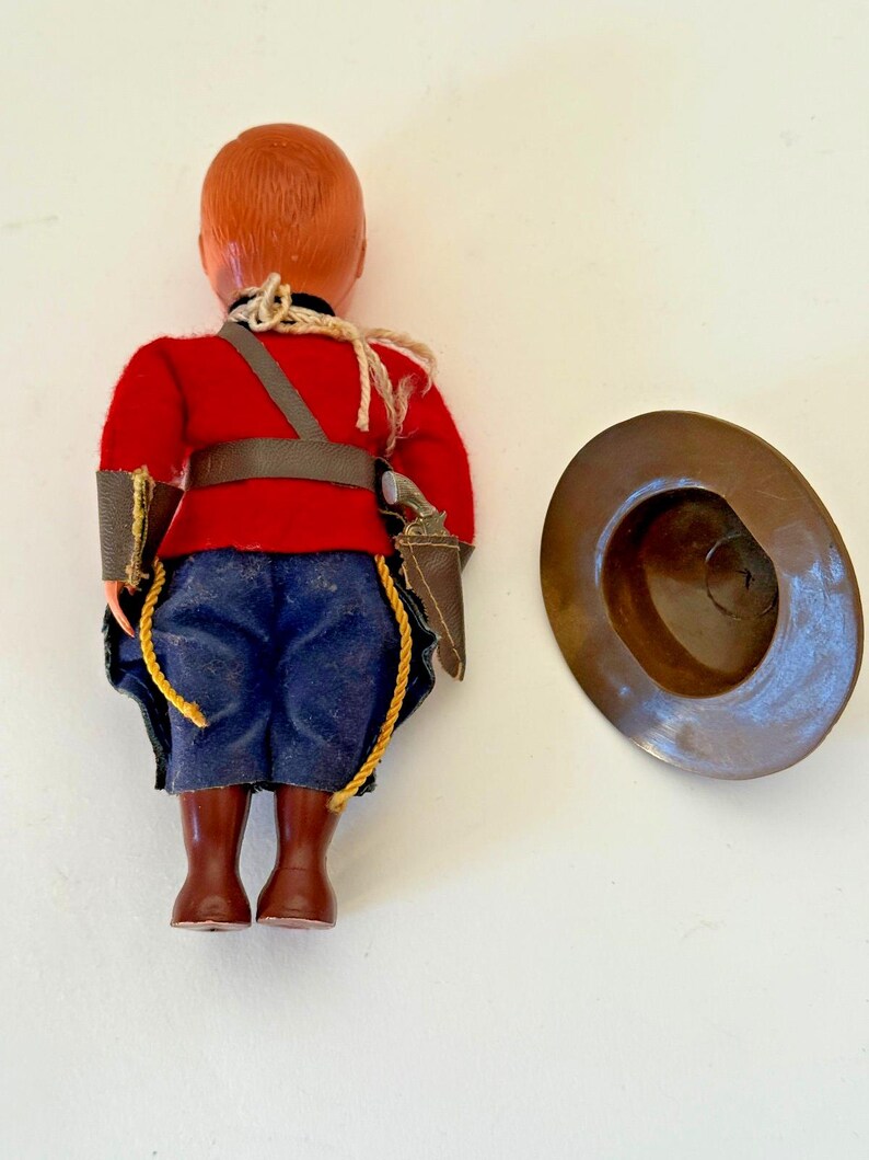 Vintage 1960s Rogark Wales Royal Canadian Mountie Doll - Etsy