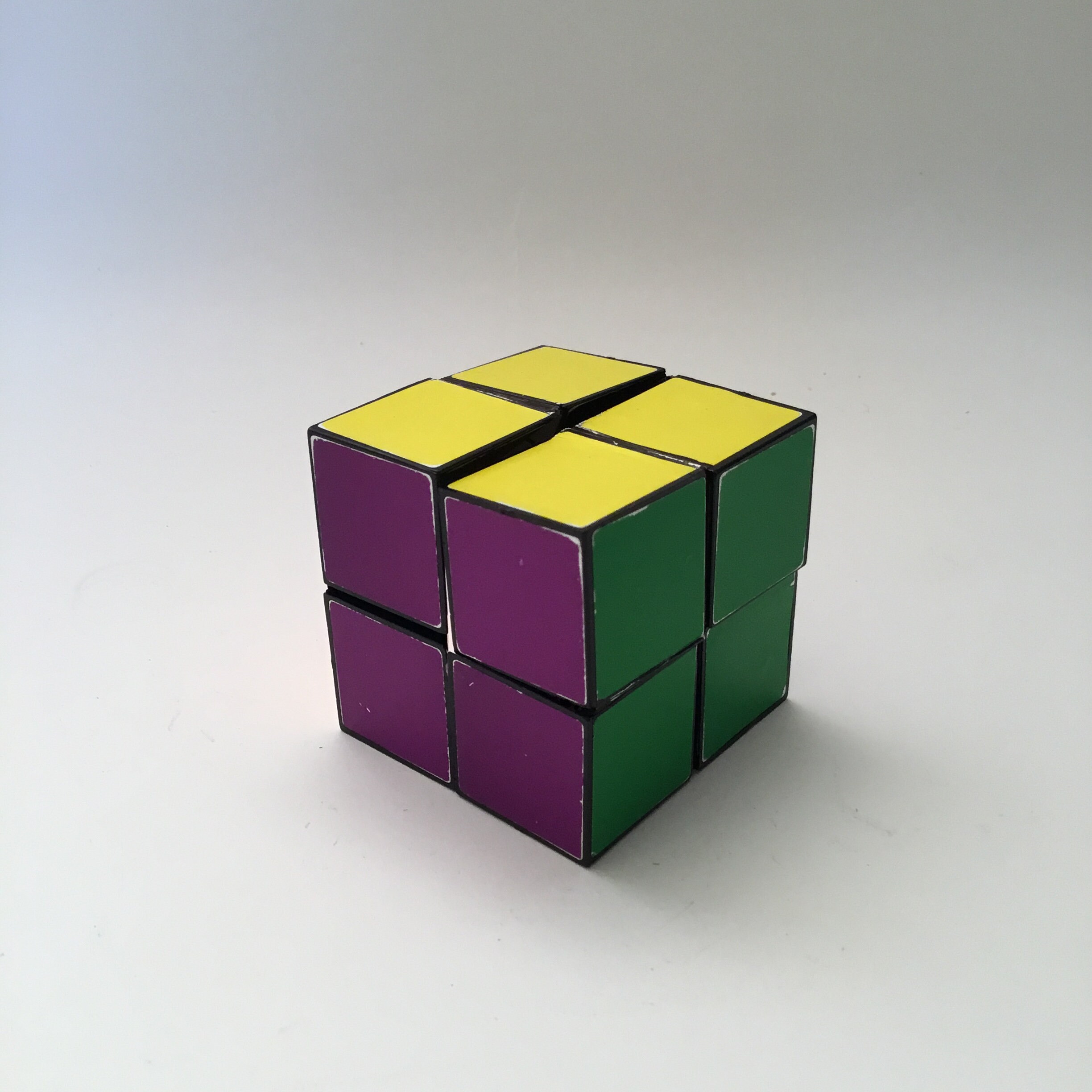 Vintage Retro Game Block Puzzle Shape Changing Cube to Star Interactive ...