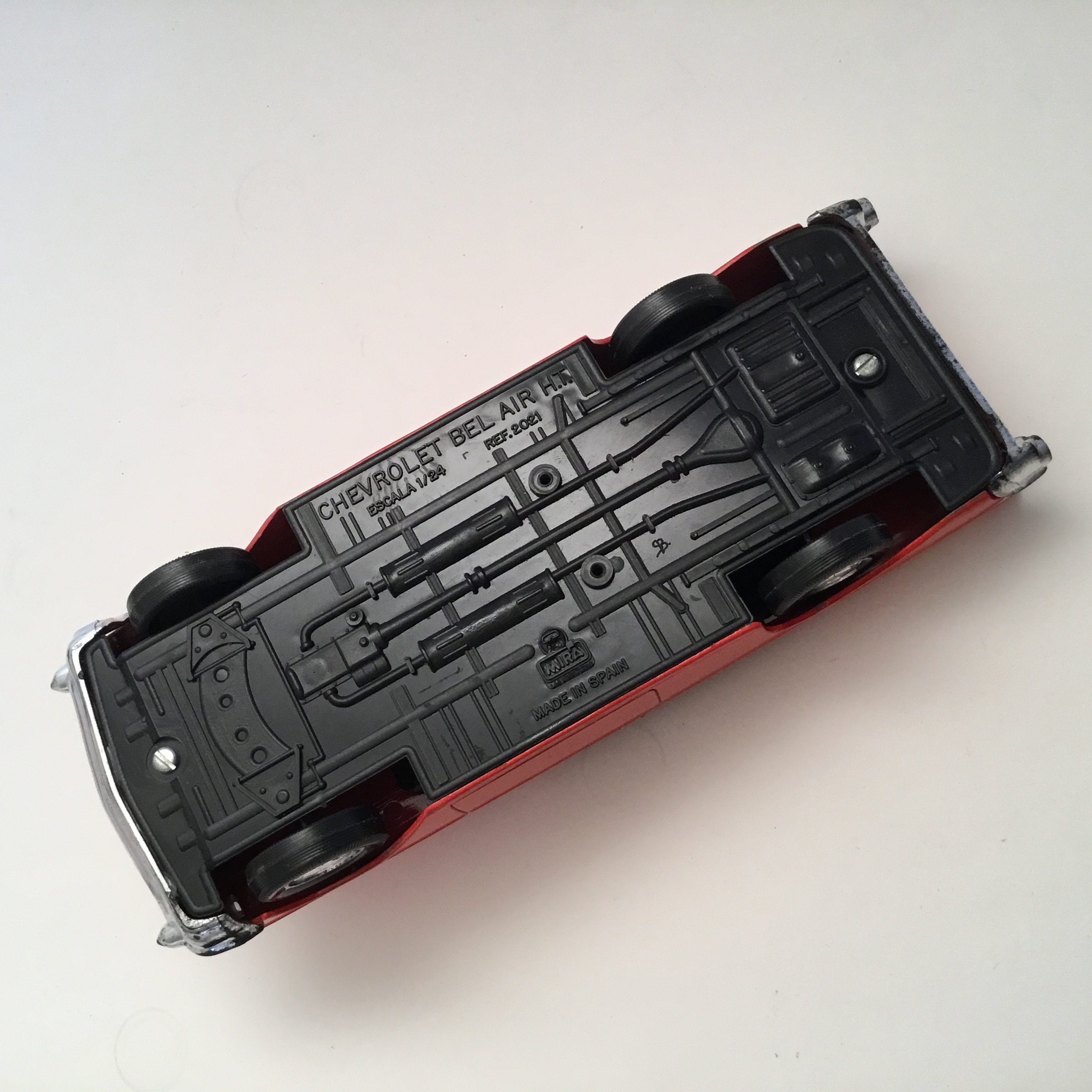 Retro Chevrolet Bel Air H.T. 1/24 Model Car for Collectors or Classic ...