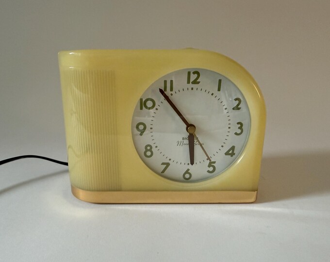 MCM Westclox 43000 1950s Style Vintage Decor Electric Moonbeam Clock ...