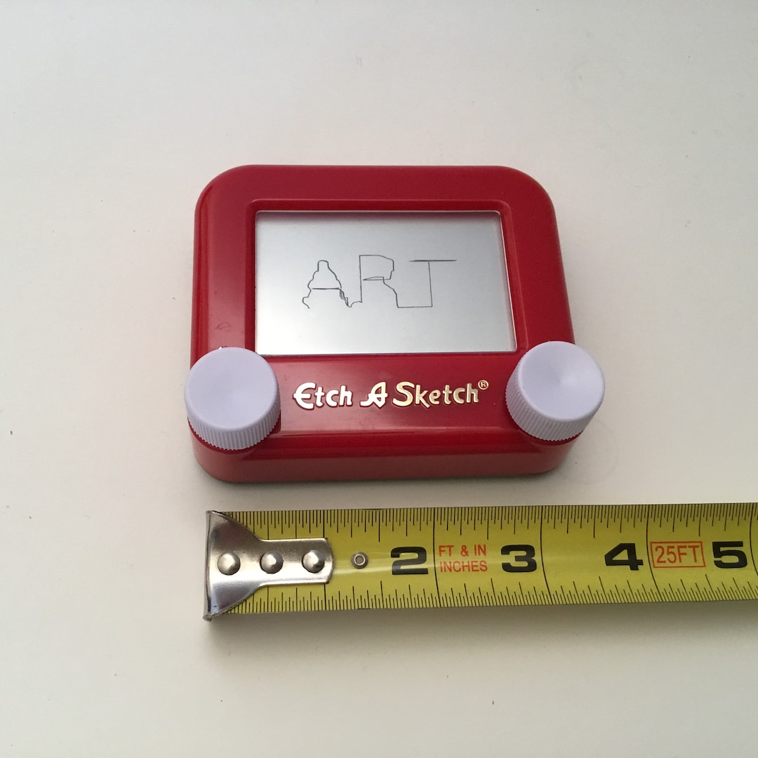 Etch A Sketch Drawing Toy Magic Screen No Power Needed to Draw - Etsy