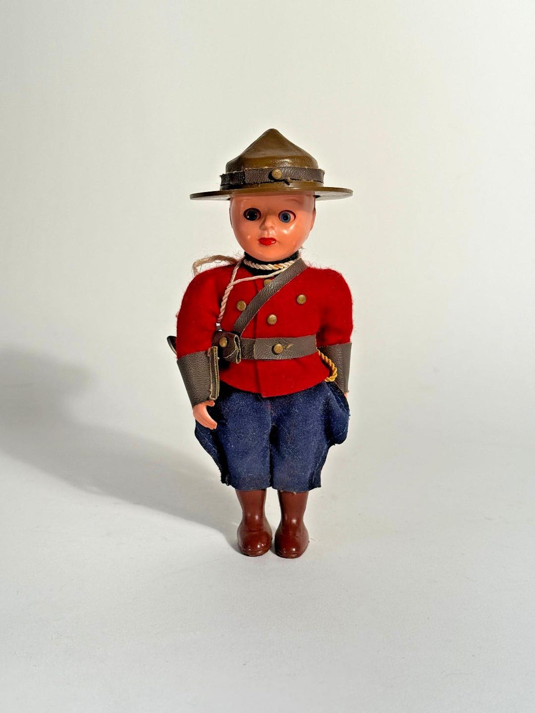 Vintage 1960s Rogark Wales Royal Canadian Mountie Doll - Etsy