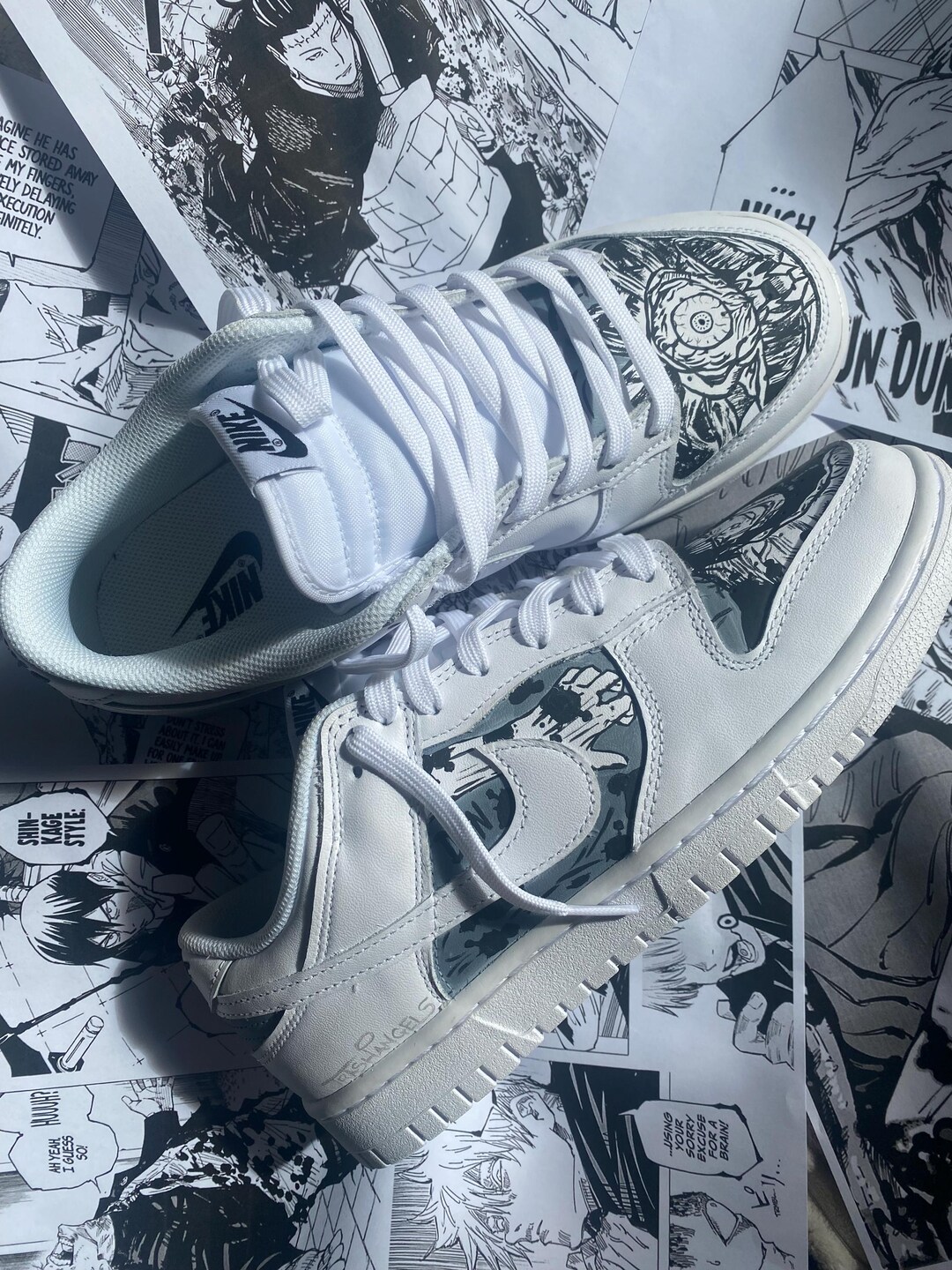 Custom Jujutsu Kaisen Nike Dunks - Etsy