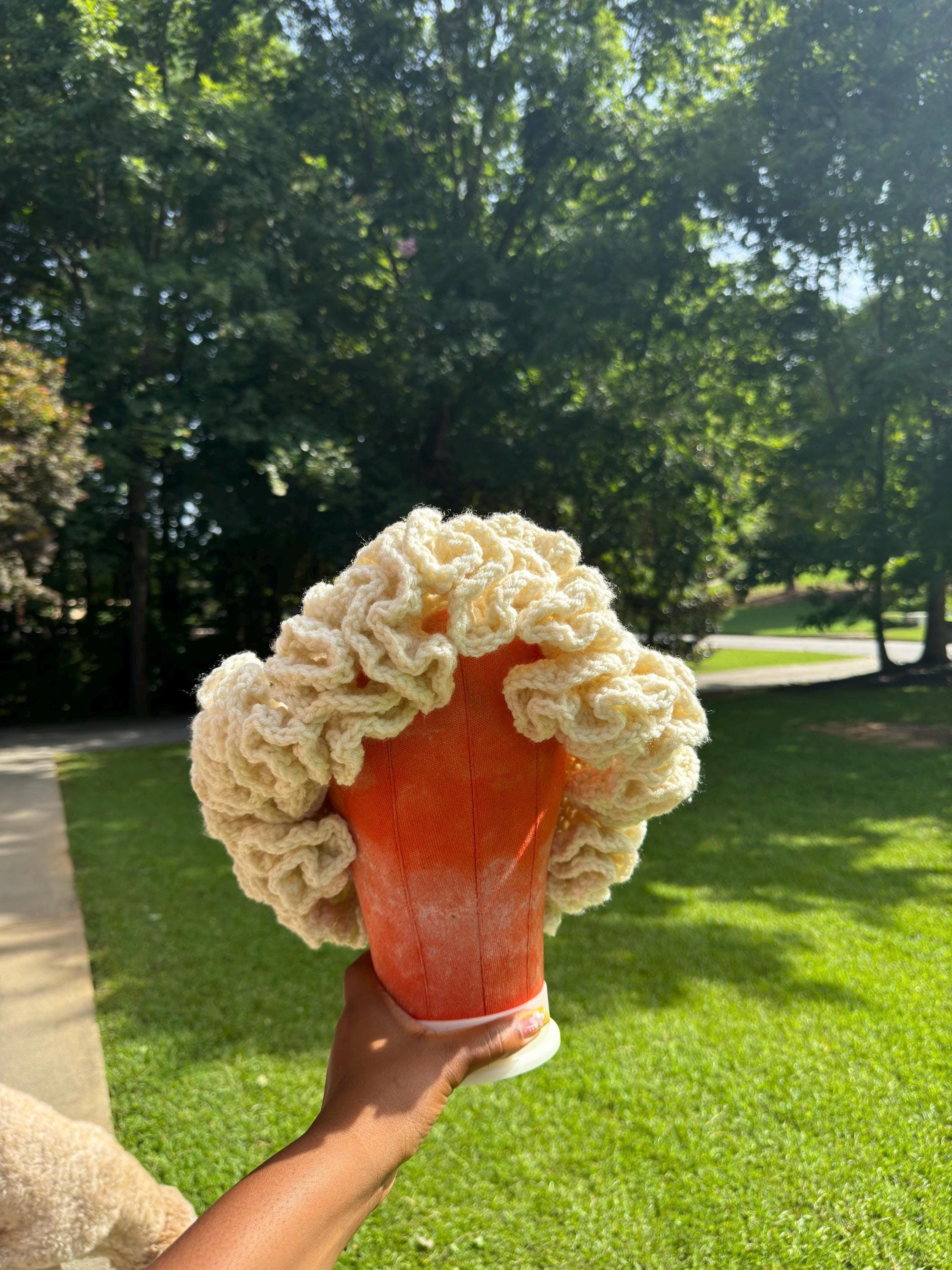 Custom Granny Square Ruffle Hat - Etsy