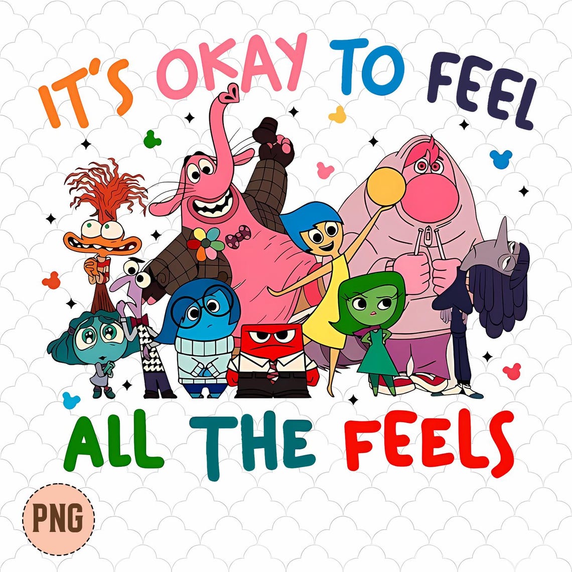 Inside Out 2 Png, Inside Out Shirt, High Quality Cricut Sticker Instant ...