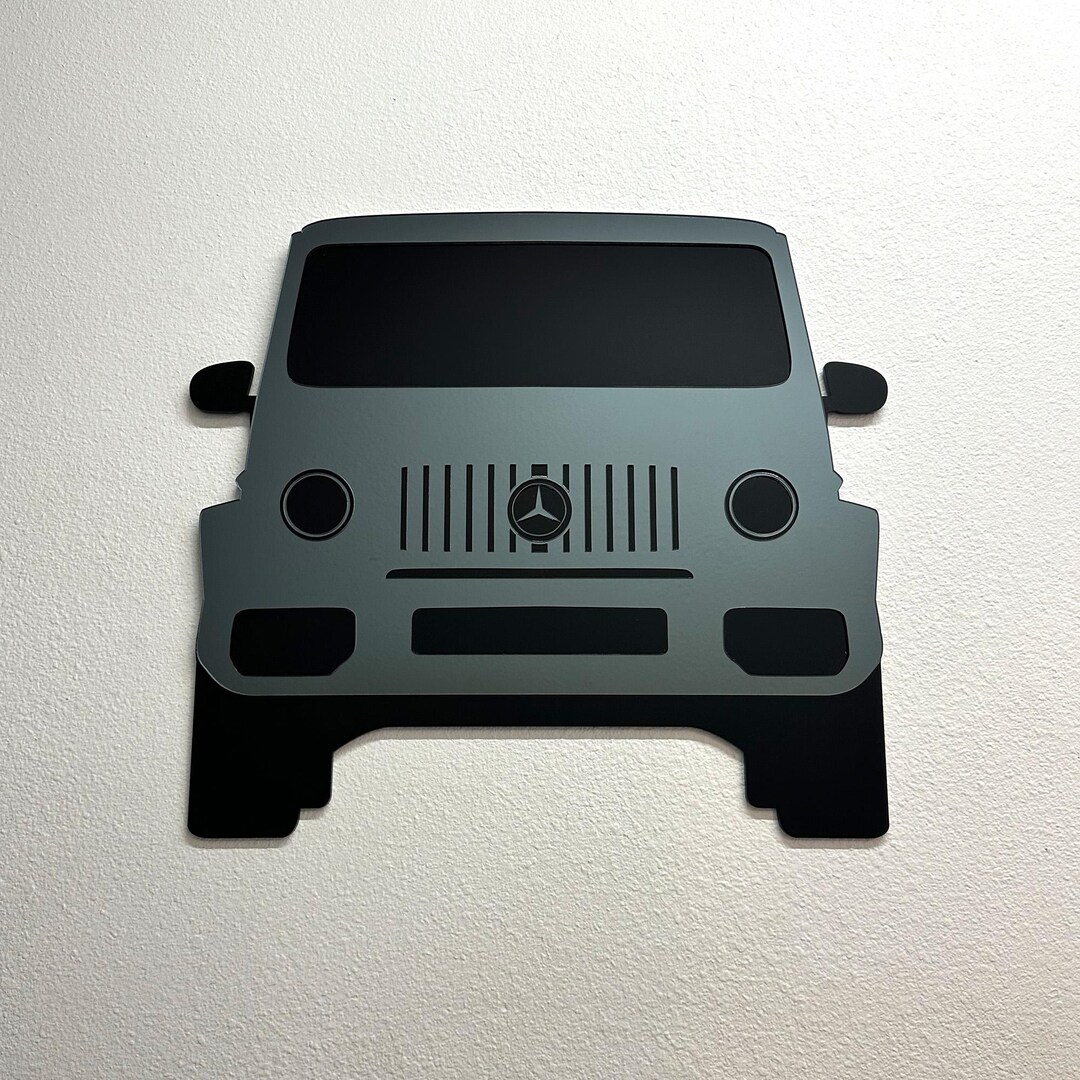Mercedes G Wagon Mirror Acrylic Silhouette Laser Cut Out Office Wall ...
