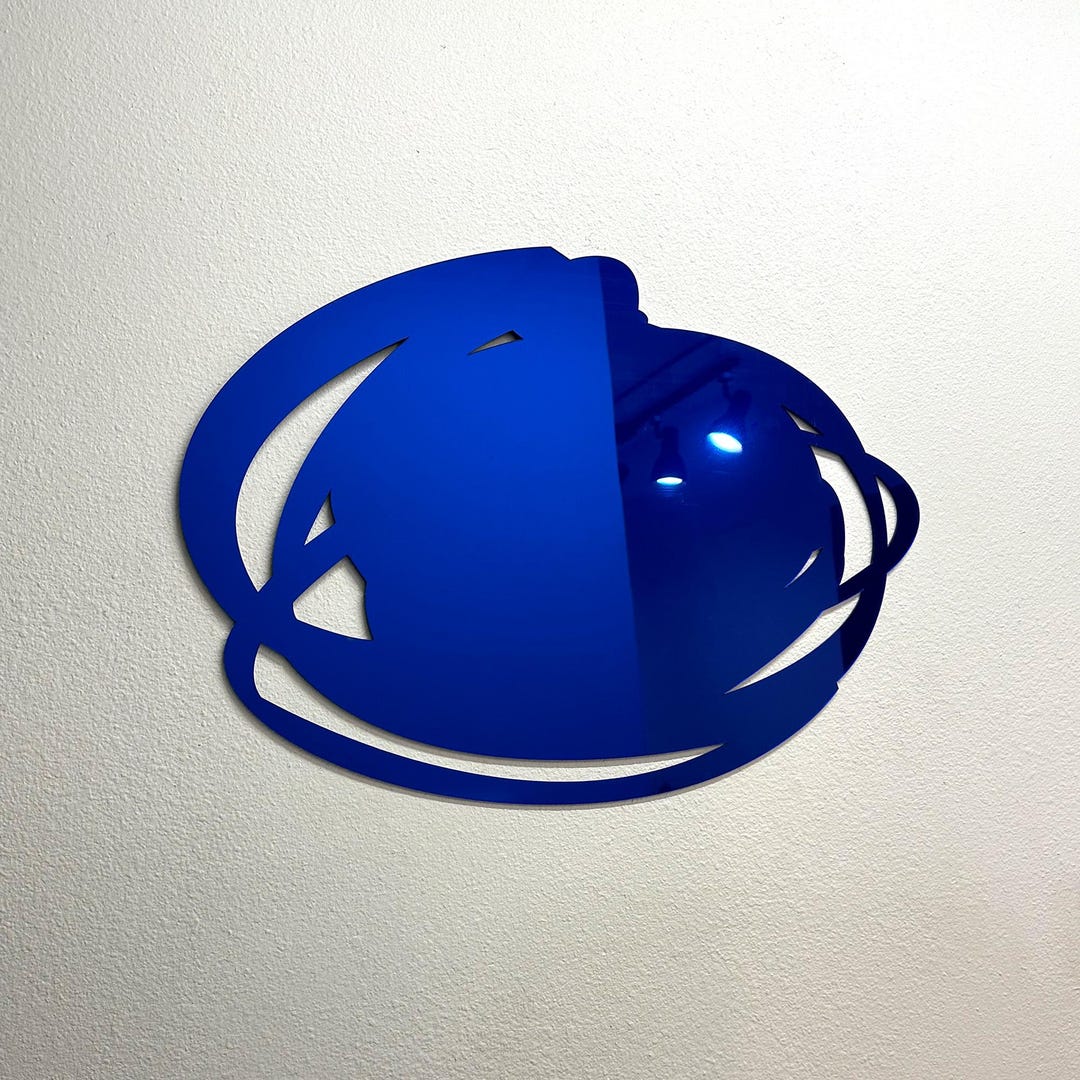 Circle Scribble Mirror Acrylic Laser Cut Out Wall Art Wall Decor Gift ...