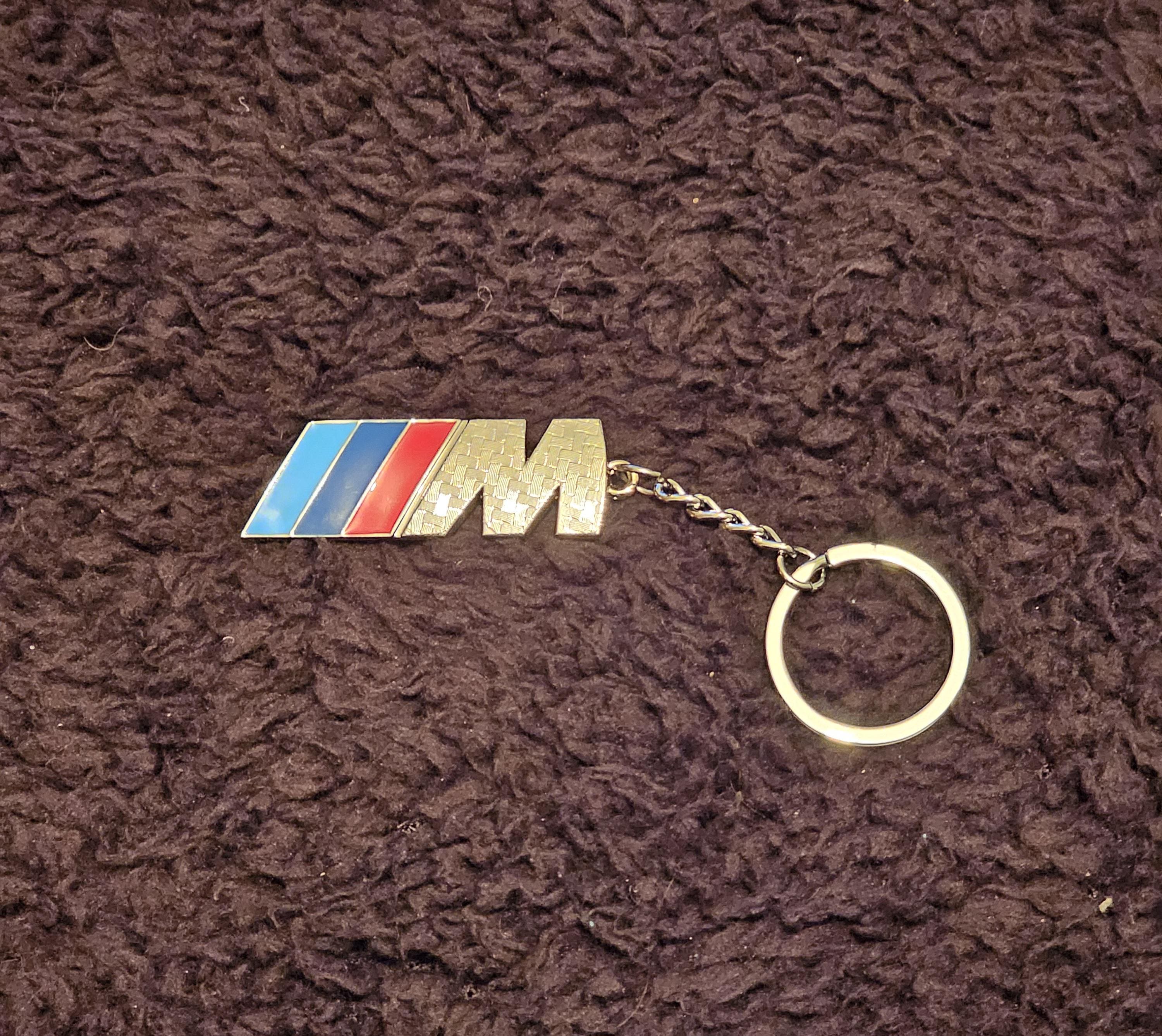 BMW M Sport Carbon Fiber Keychain - Perfect Gift and Accessory for BMW ...