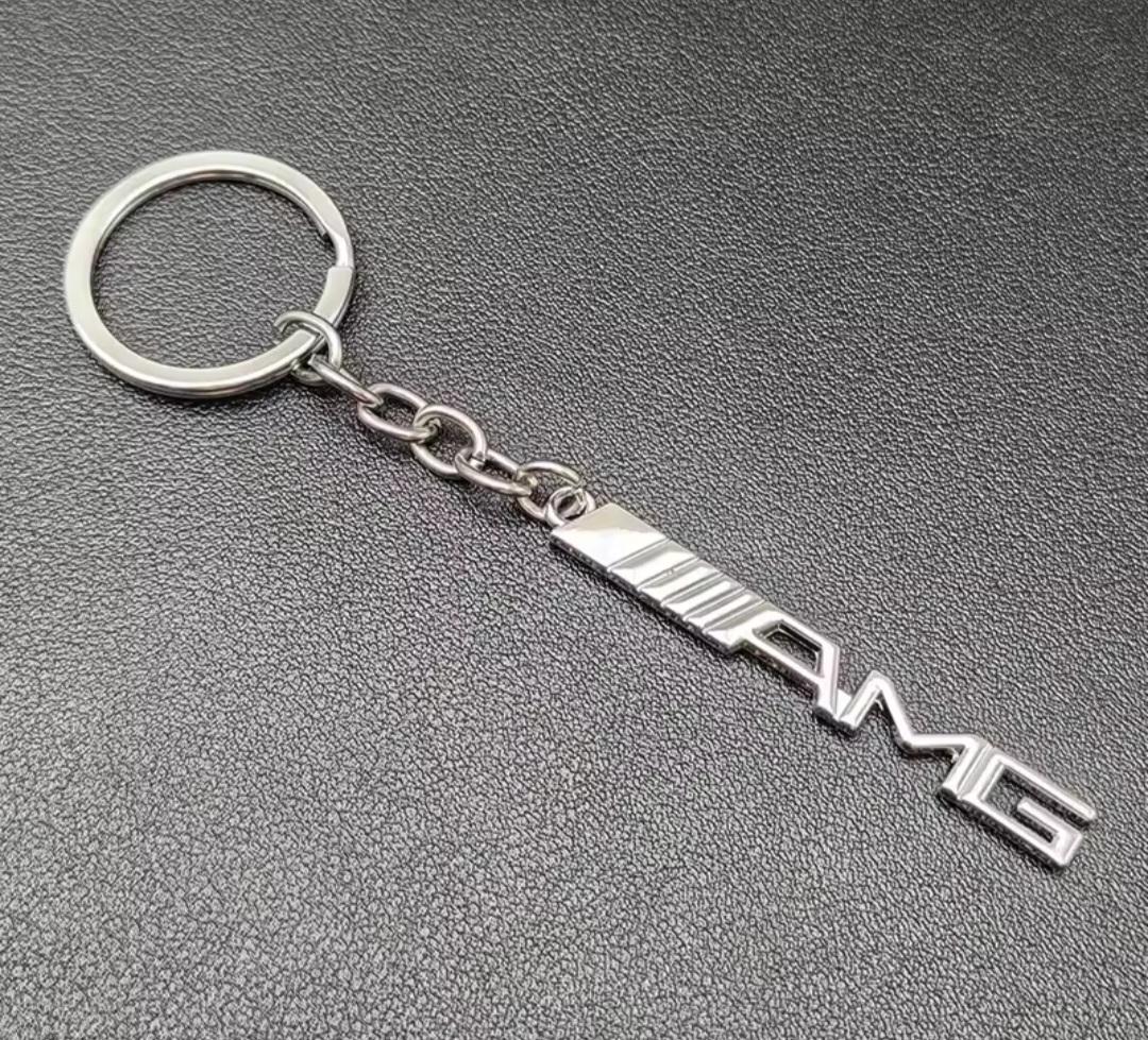 Mercedes-benz Black and Silver AMG Keychain / Keyring, Perfect ...