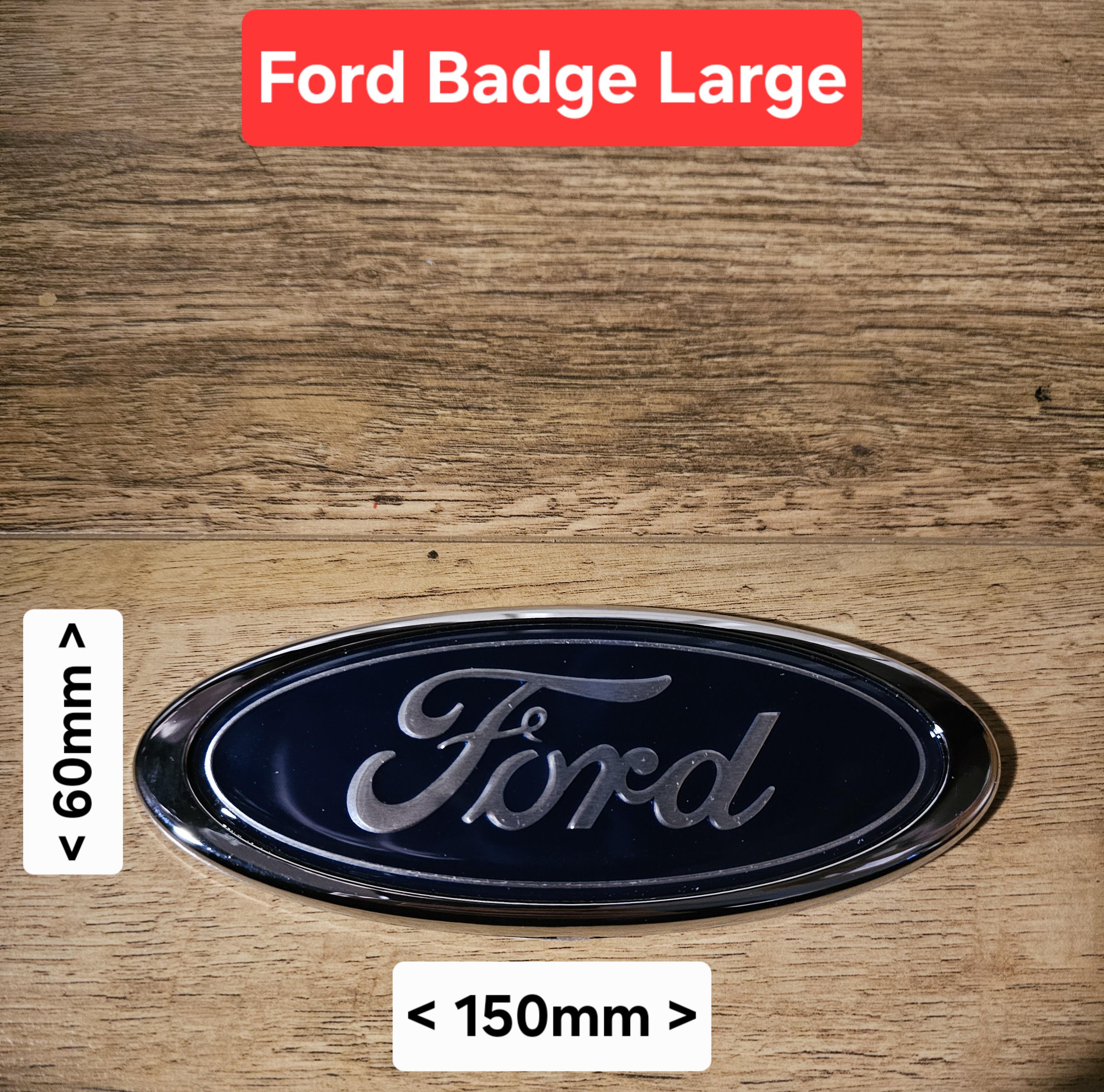 Large and Small Replacement Ford Badges , Self Adhesive With 3M Backing ...