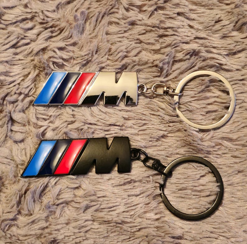 BMW M Sport Carbon Fiber Keychain - Perfect Gift and Accessory for BMW ...