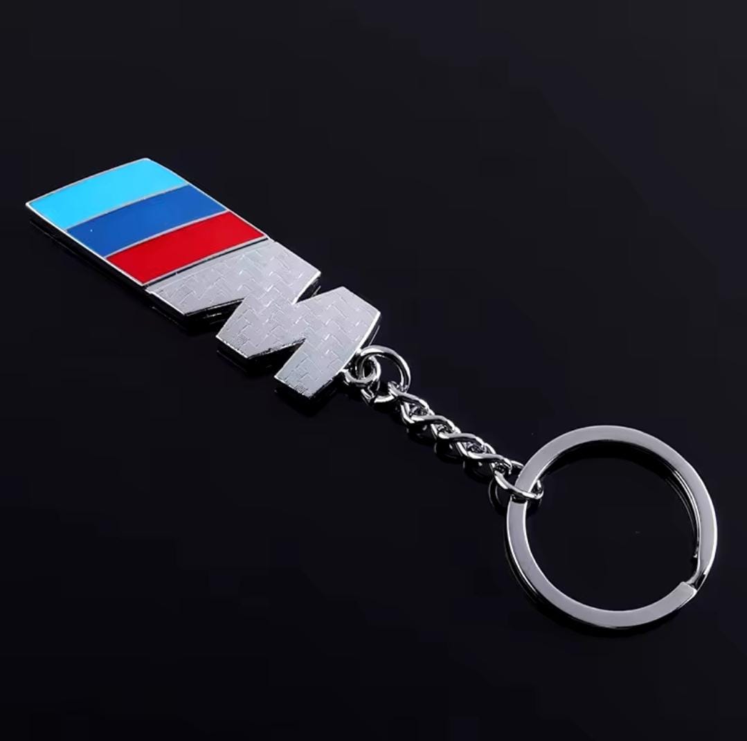 BMW M Sport Carbon Fiber Keychain - Perfect Gift and Accessory for BMW ...