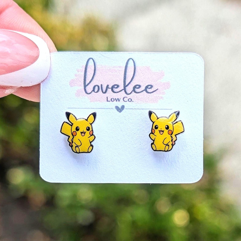 Pokémon’s Earrings - Etsy