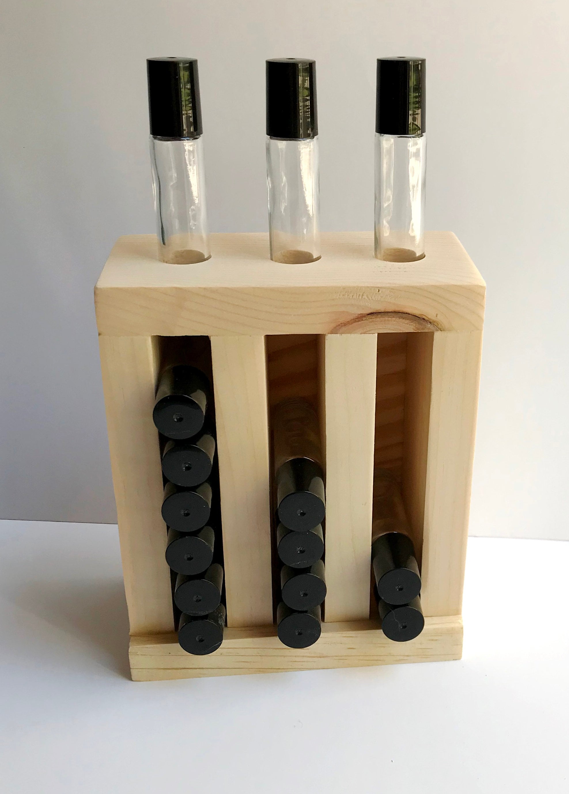 Rollerball Bottle Display Roll on Bottle Display Made of Wood | Etsy