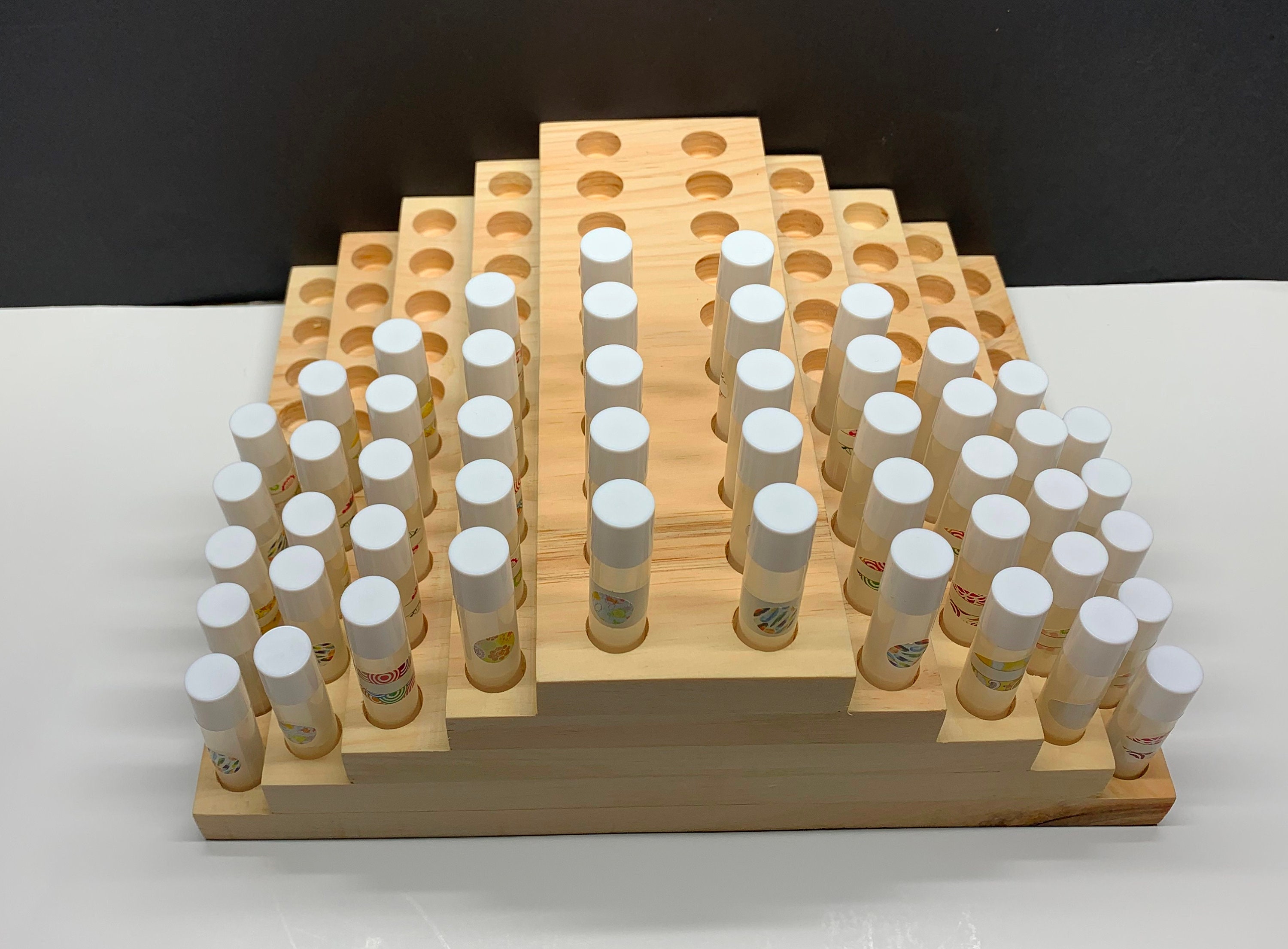 Lip Balm Tube Holder Lip Balm Display Wooden Multi Level - Etsy UK