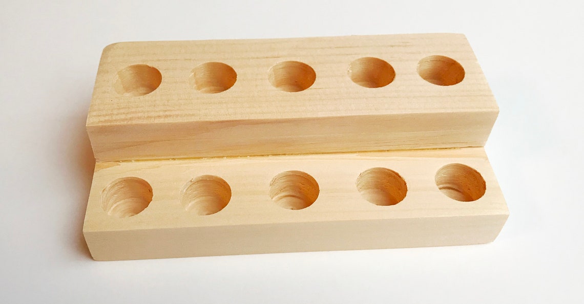 Lip Balm Display Wooden Lip Balm Tube Holder Multi Level Lip - Etsy