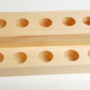 Lip Balm Display Wooden Lip Balm Tube Holder Multi Level Lip Balm Display Holder Wood Lip Balm ...