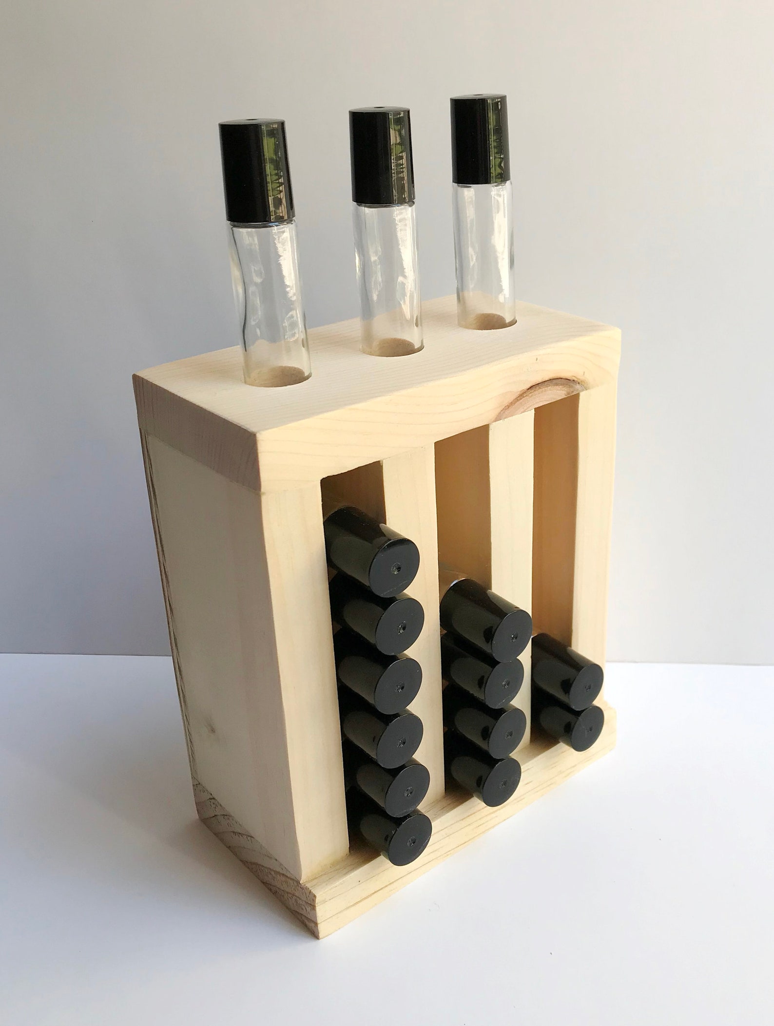 Rollerball Bottle Display Roll on Bottle Display Made of Wood - Etsy
