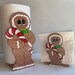 Gingerbread Man Paper Towel Holder and Napkin Holder Set Christmas ...