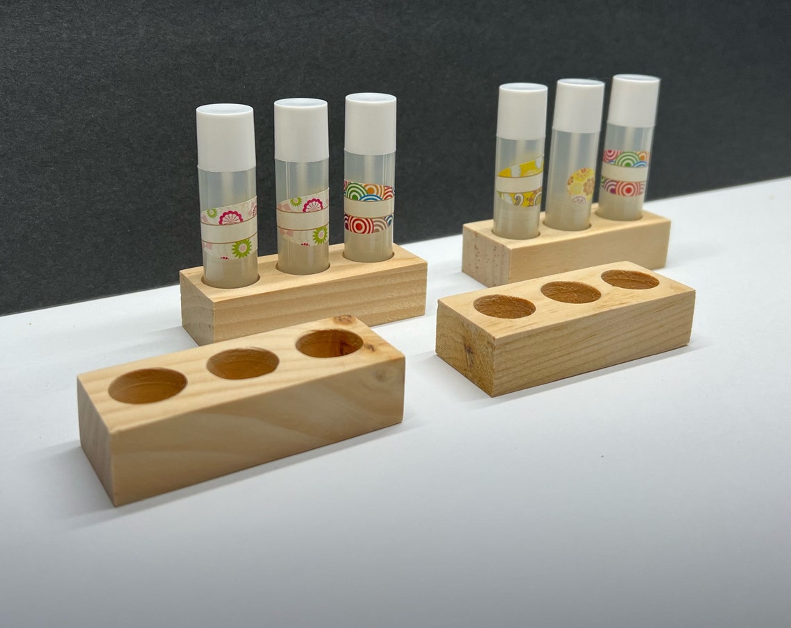 Lip Balm Display Wooden Lip Balm Tube Display Lip Balm Strip - Etsy