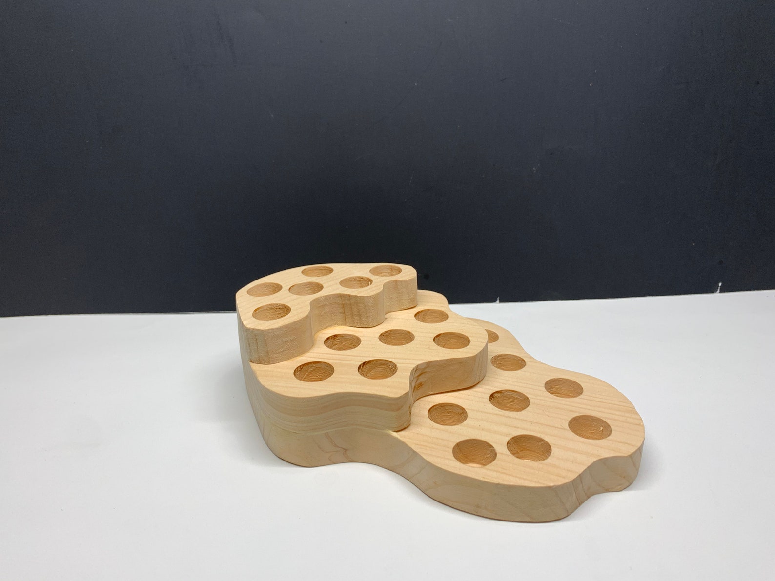 Lip Balm Tube Holder Waterfall Effect Lip Balm Display Wooden - Etsy