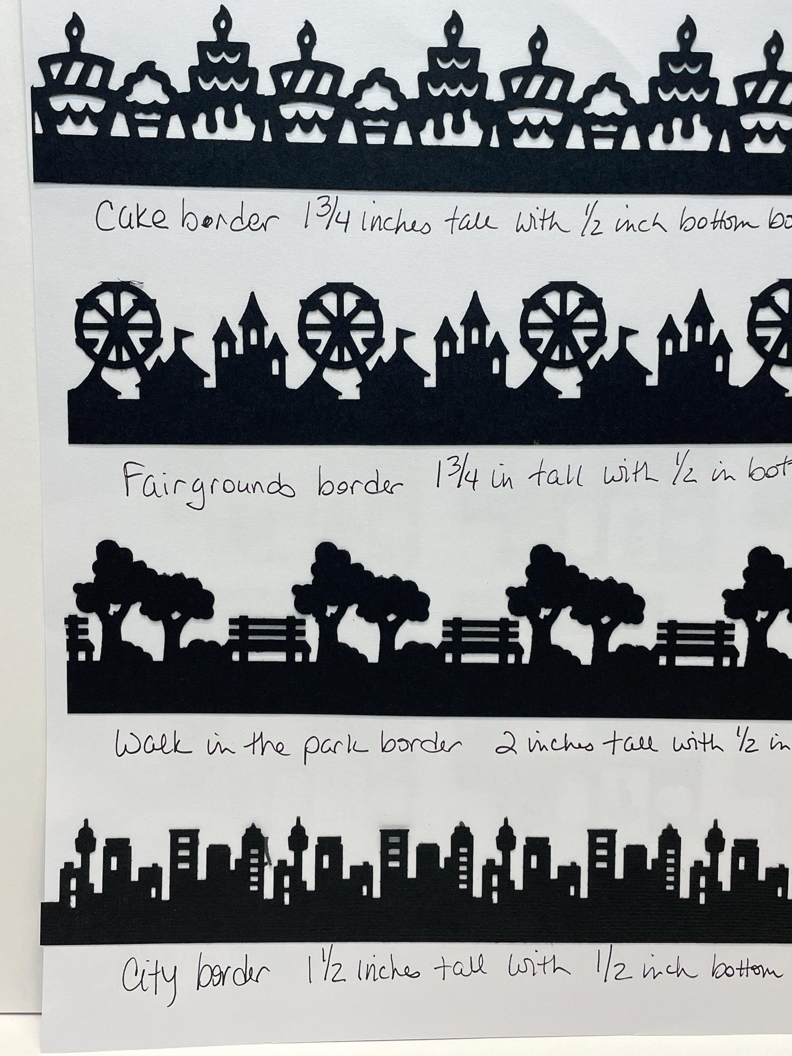 Creative Memories Cake, Fairground, Park, City Borders - Etsy