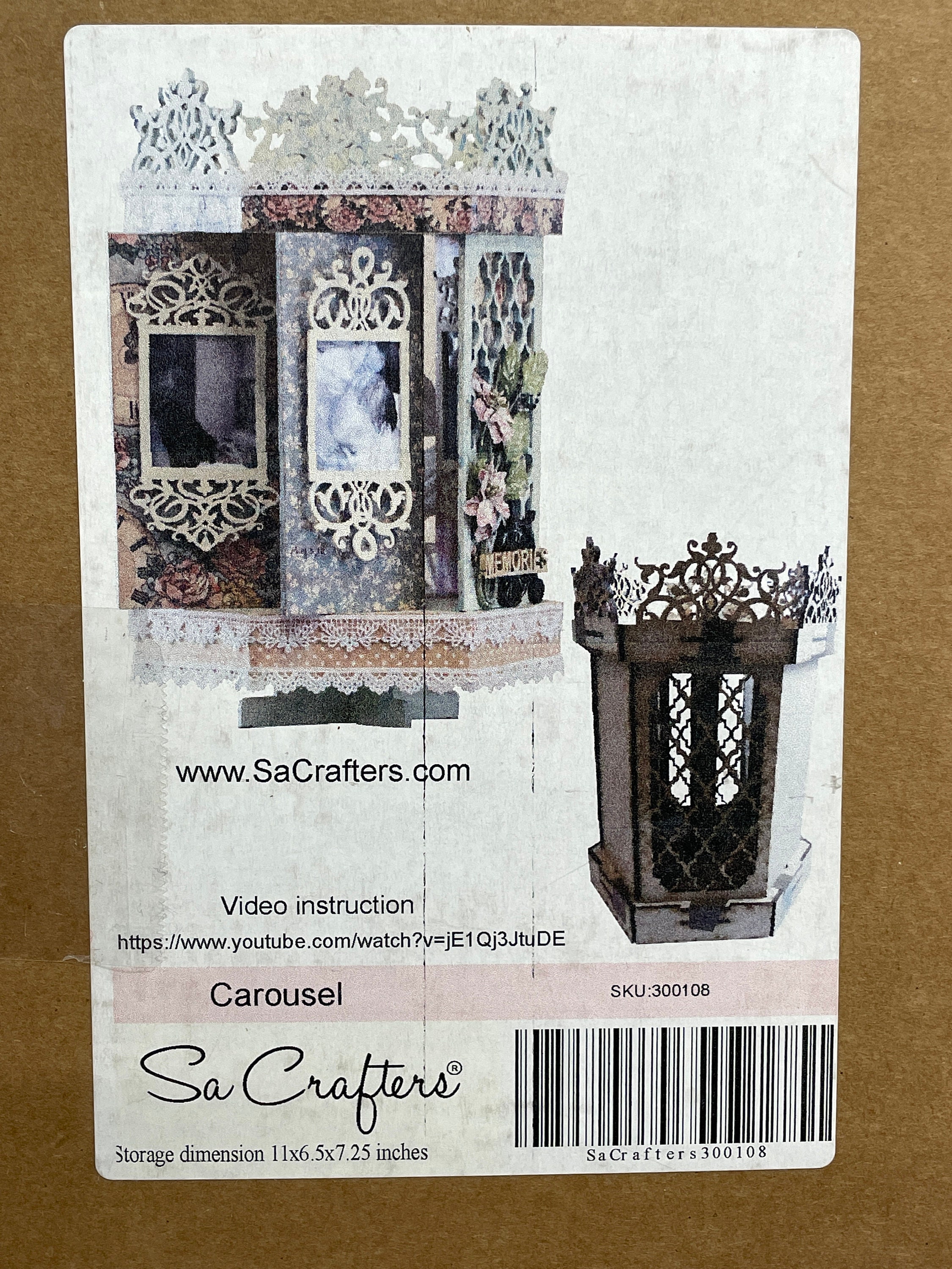 Carousel For Craft Storage