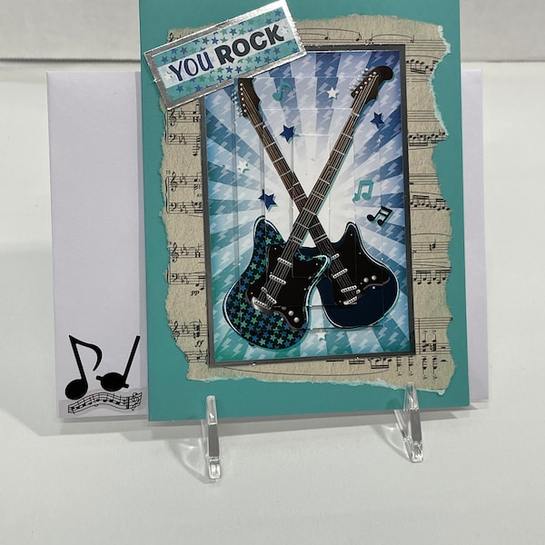 Rock and Roll Birthday Cards - Etsy