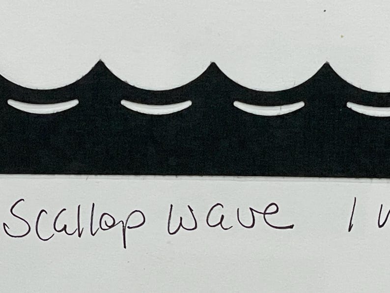 Creative Memories Hexagon, Wave, Scallop, Picket Fence Borders - Etsy