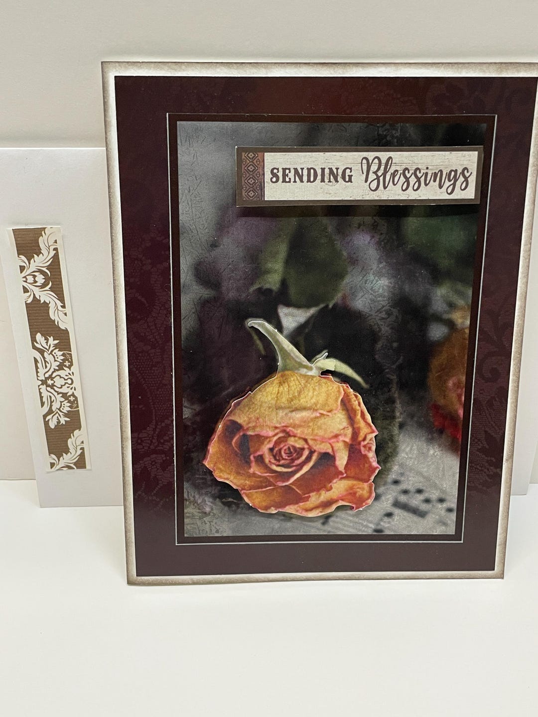 Sending Blessings Sympathy/get Well Card - Etsy