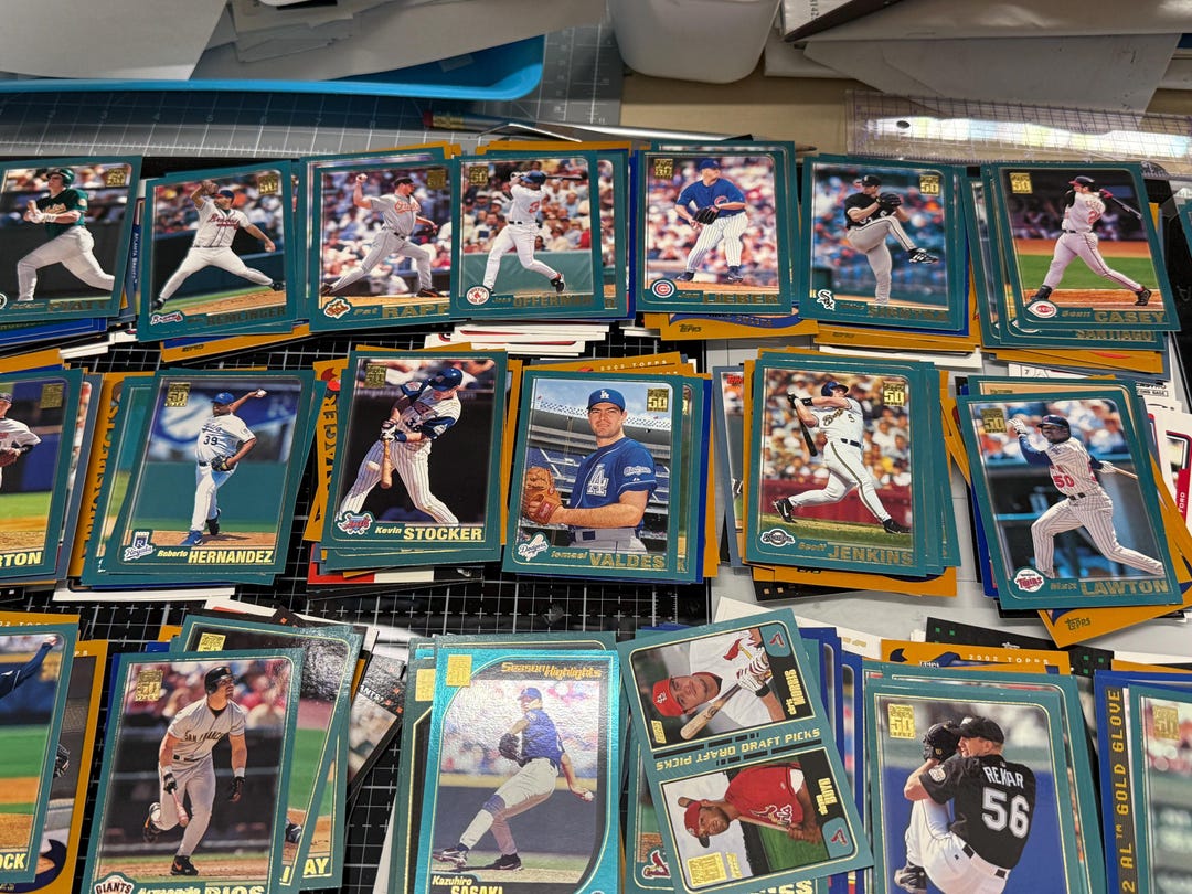 Vintage Baseball Card Team Sets for Junk Journals, Card Making ...