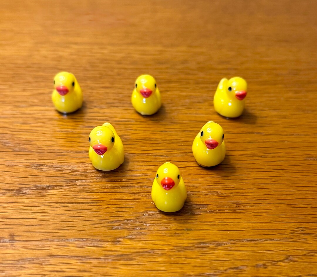 Mini Duck Magnets - Set of 6 - Etsy