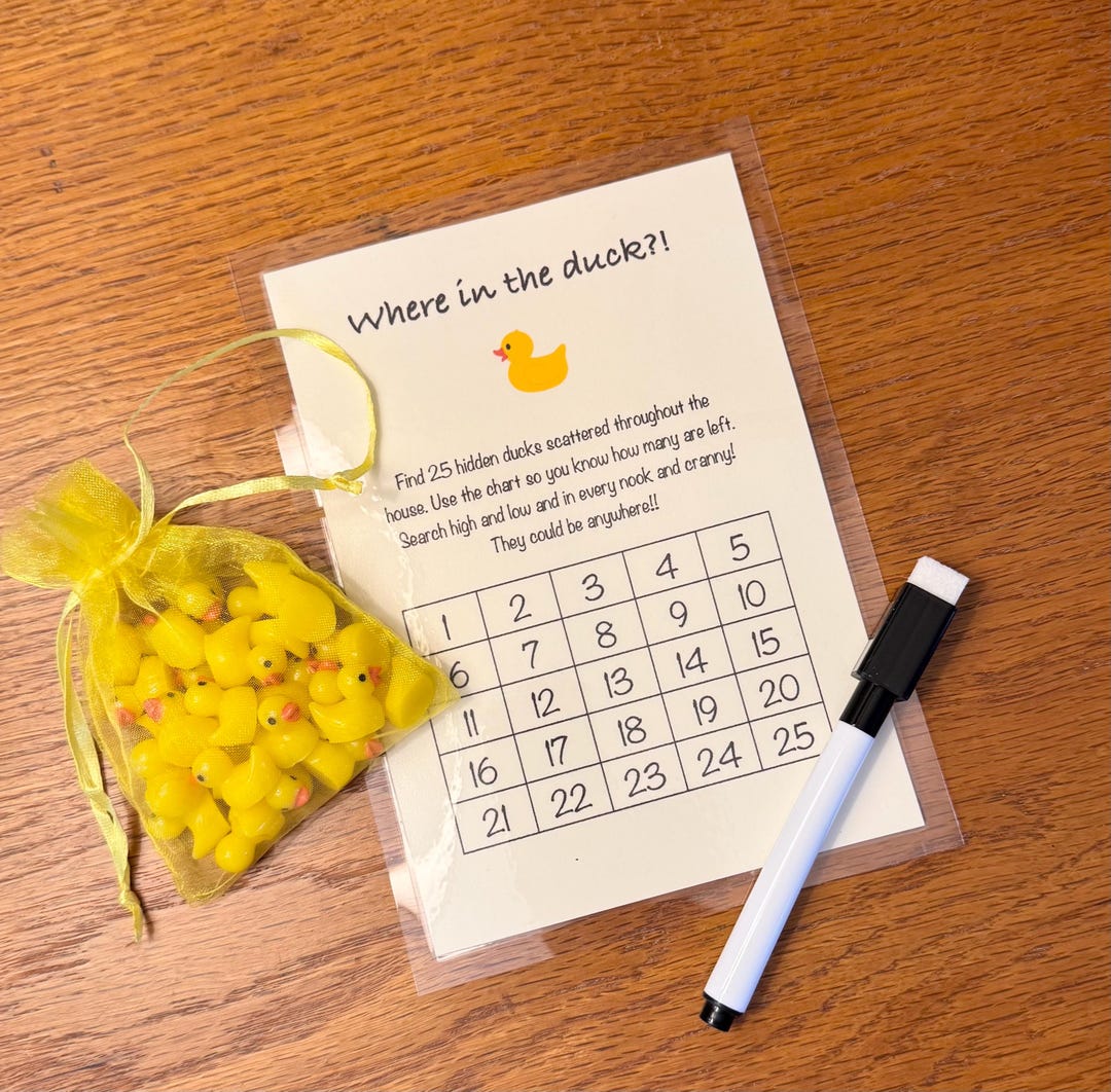 25/50/100 Duck Hunt Challenge, Duck Hide-n-seek, Hidden Duck Prank ...