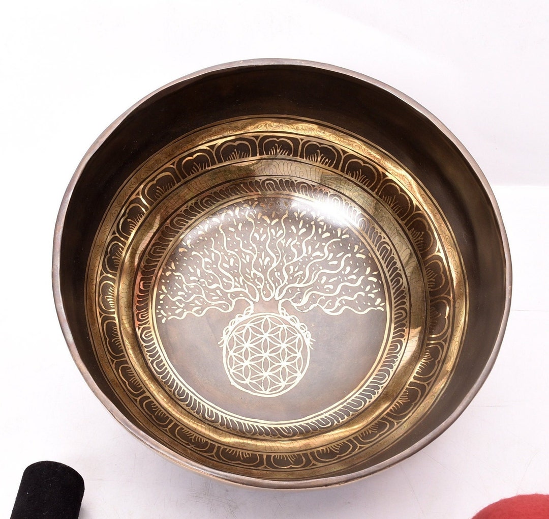 10 Tree of Life Etching Carving Bowl Handmade Hand Hammered Bowl ...