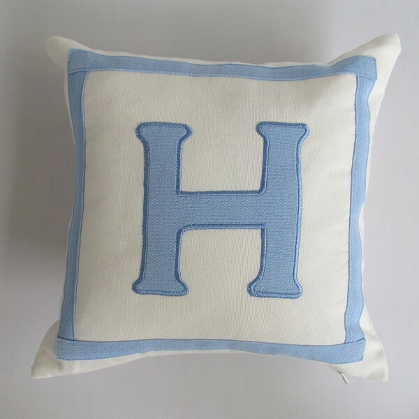 Initial Cushion - Etsy