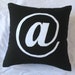 Question Mark Pillow Symbol Throw Pillow at Sign Pillow - Etsy