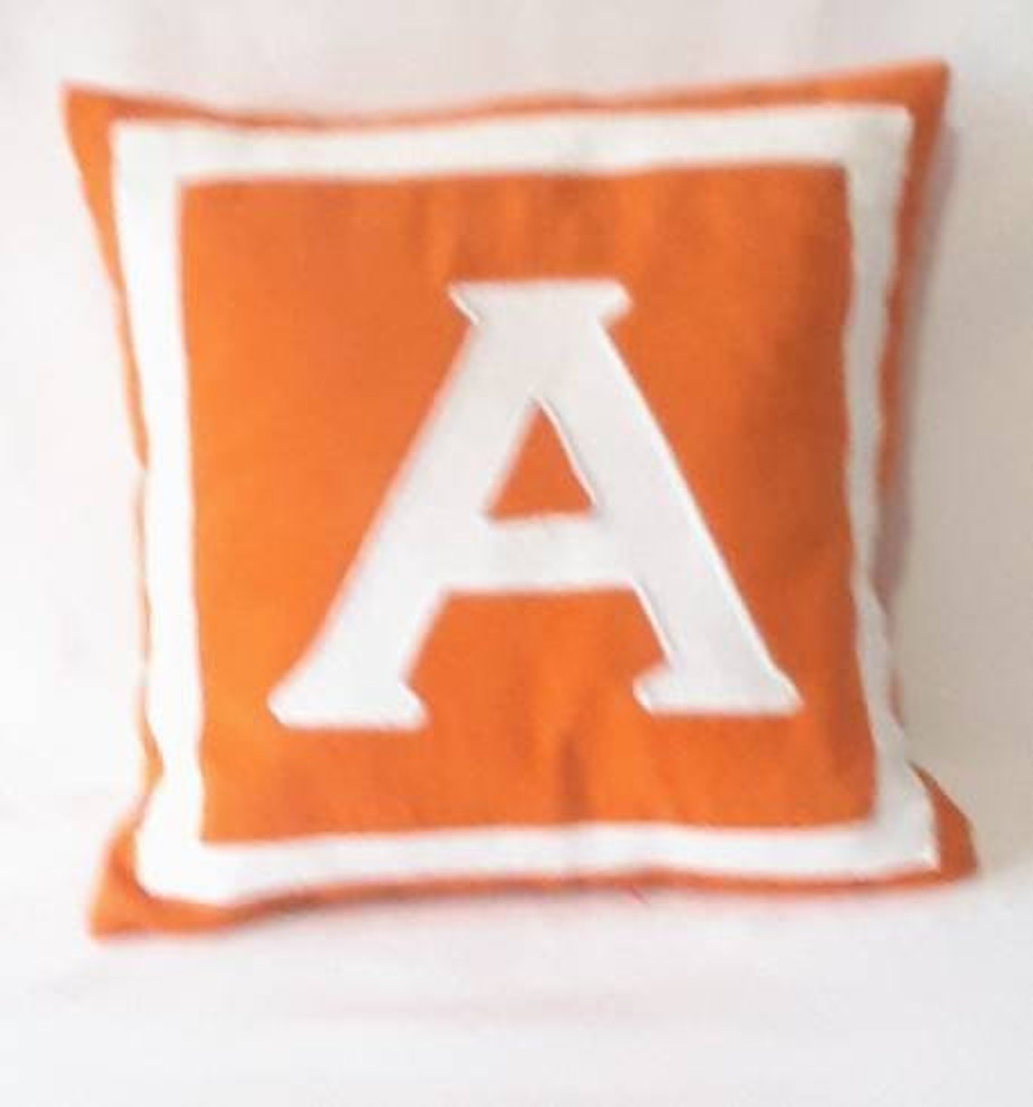 Multicolor-custom Made Monogram Pillows 18 Inches choose | Etsy