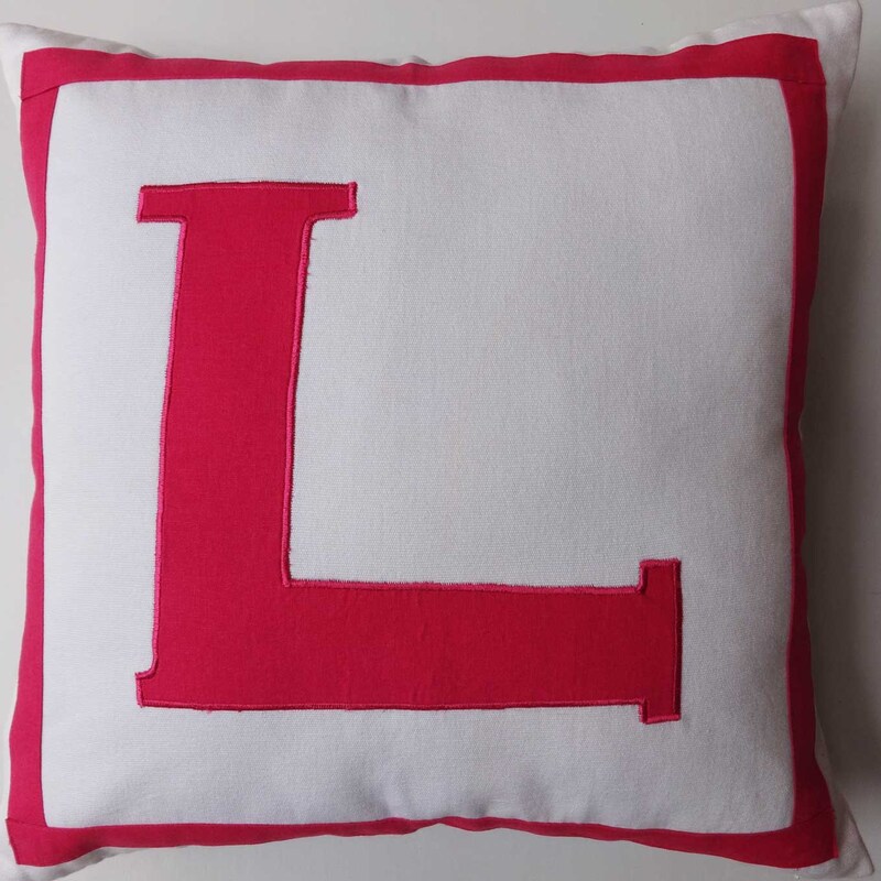Initials Pillow - Etsy