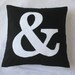 Question Mark Pillow Symbol Throw Pillow at Sign Pillow - Etsy