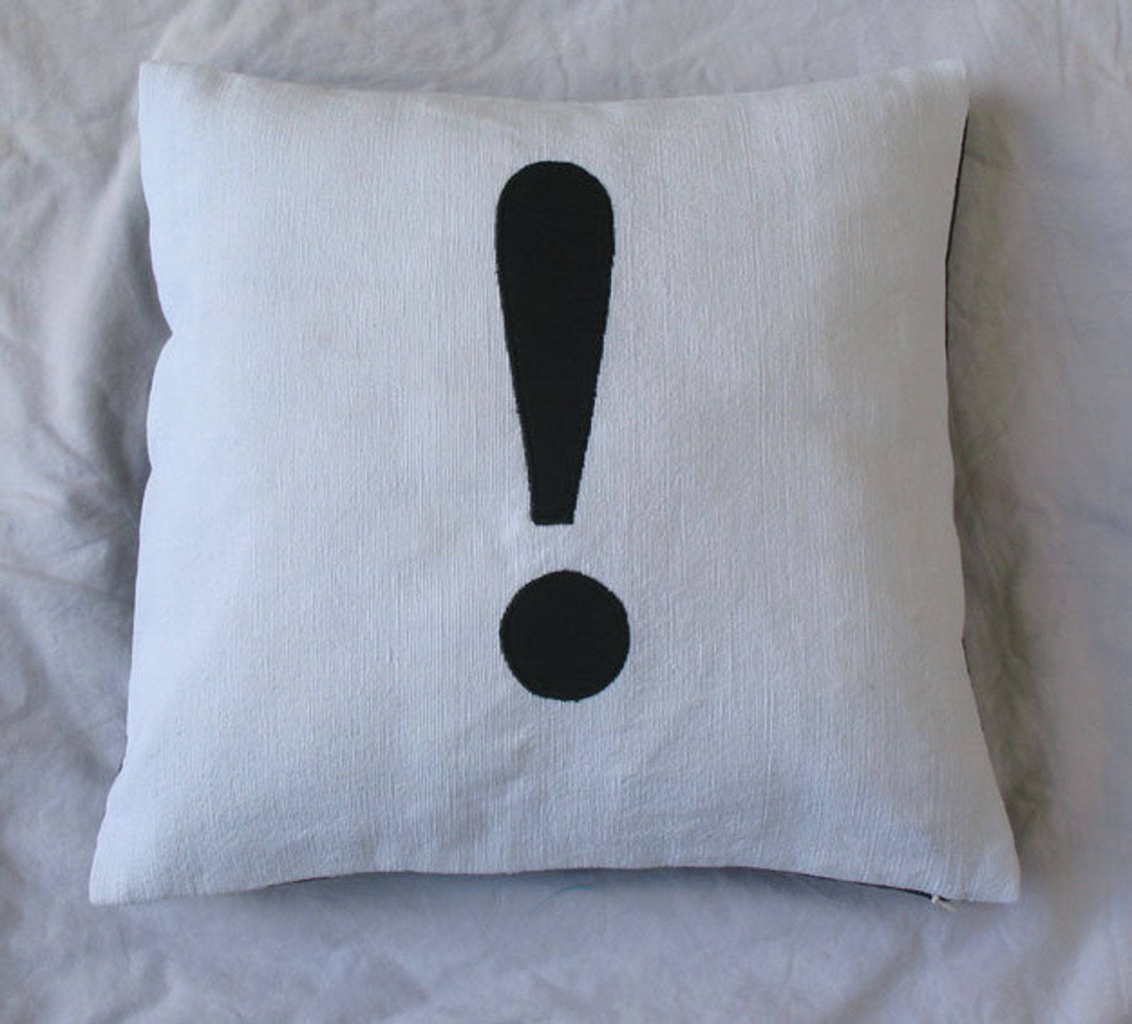 At Symbol Pillow at Sign Pillow Symbol Pillow Typographic - Etsy