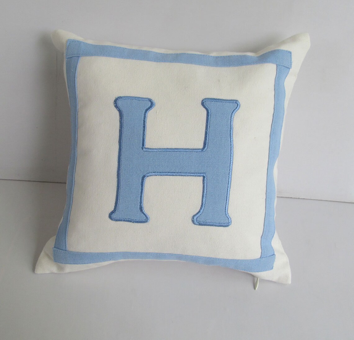 Custom made monogram pillow covers initial pillows letter | Etsy