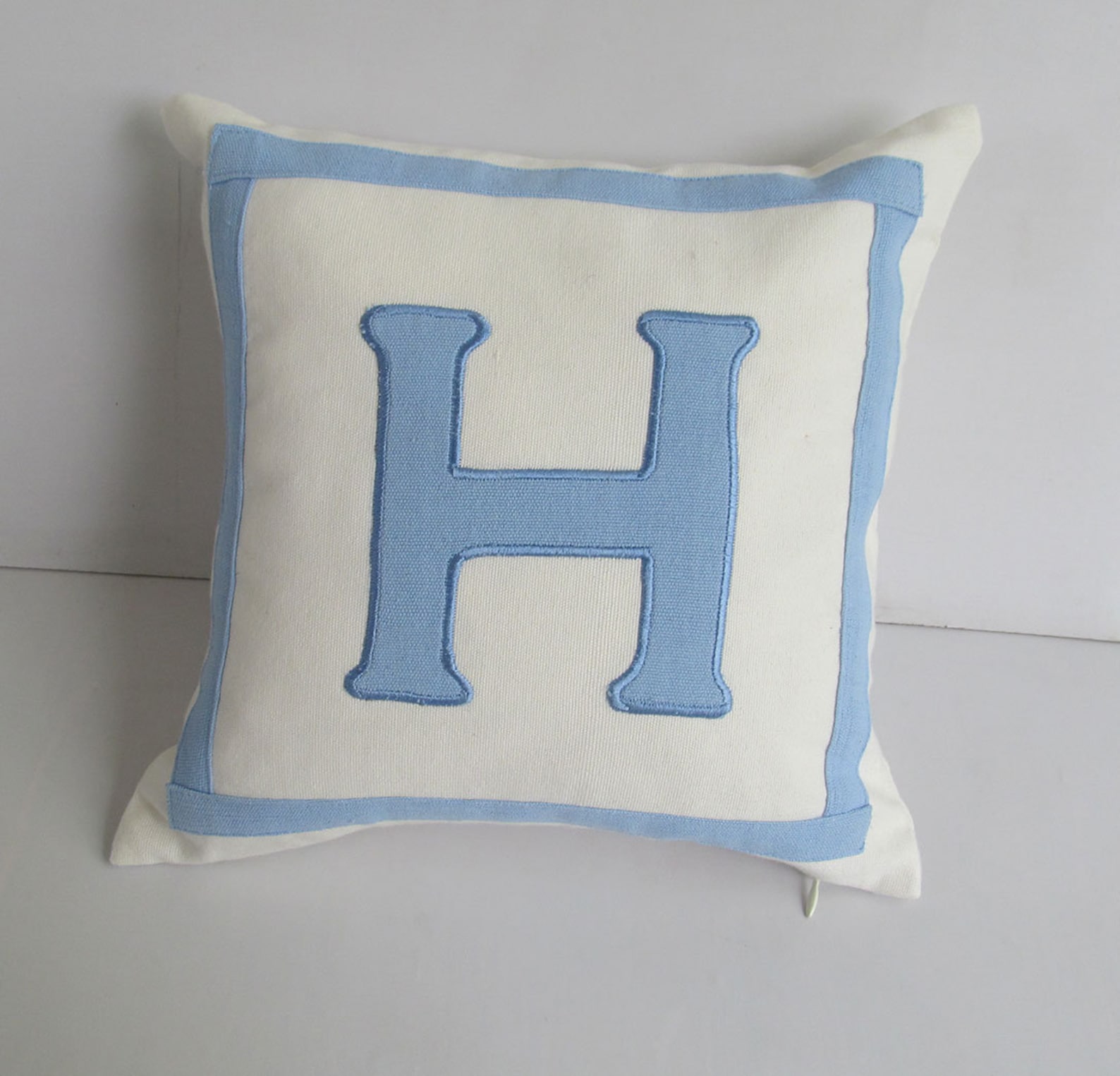 Custom made monogram pillow covers initial pillows letter | Etsy