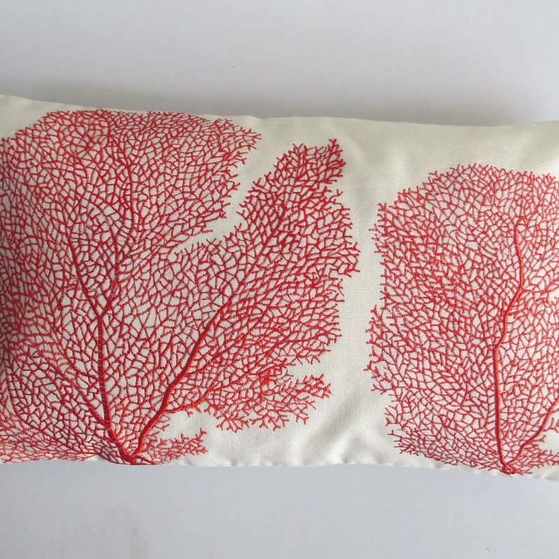 Coral Pillow - Etsy