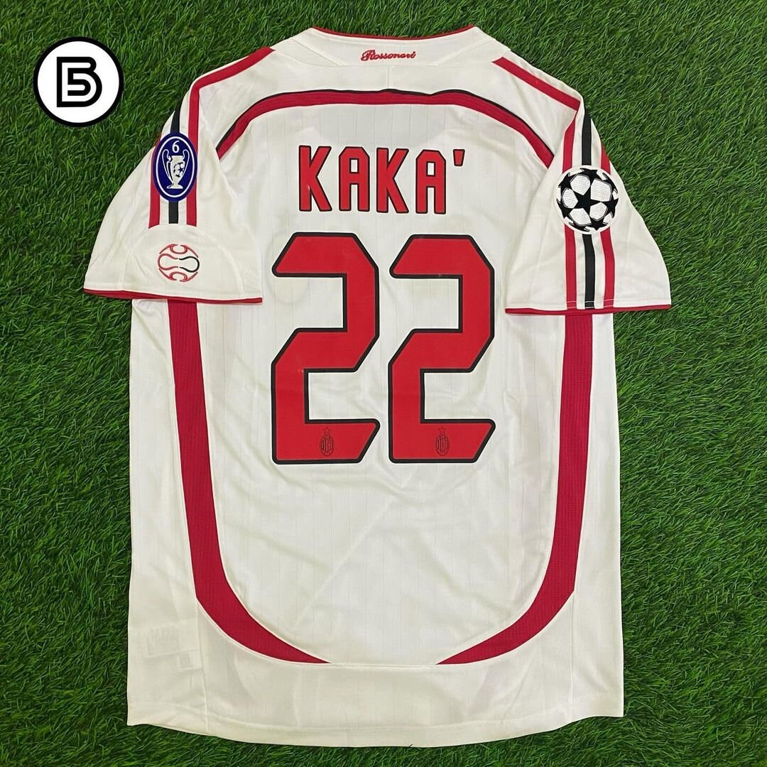 Personalized Name and Number, AC Milan Champions League Final 2006-2007 ...