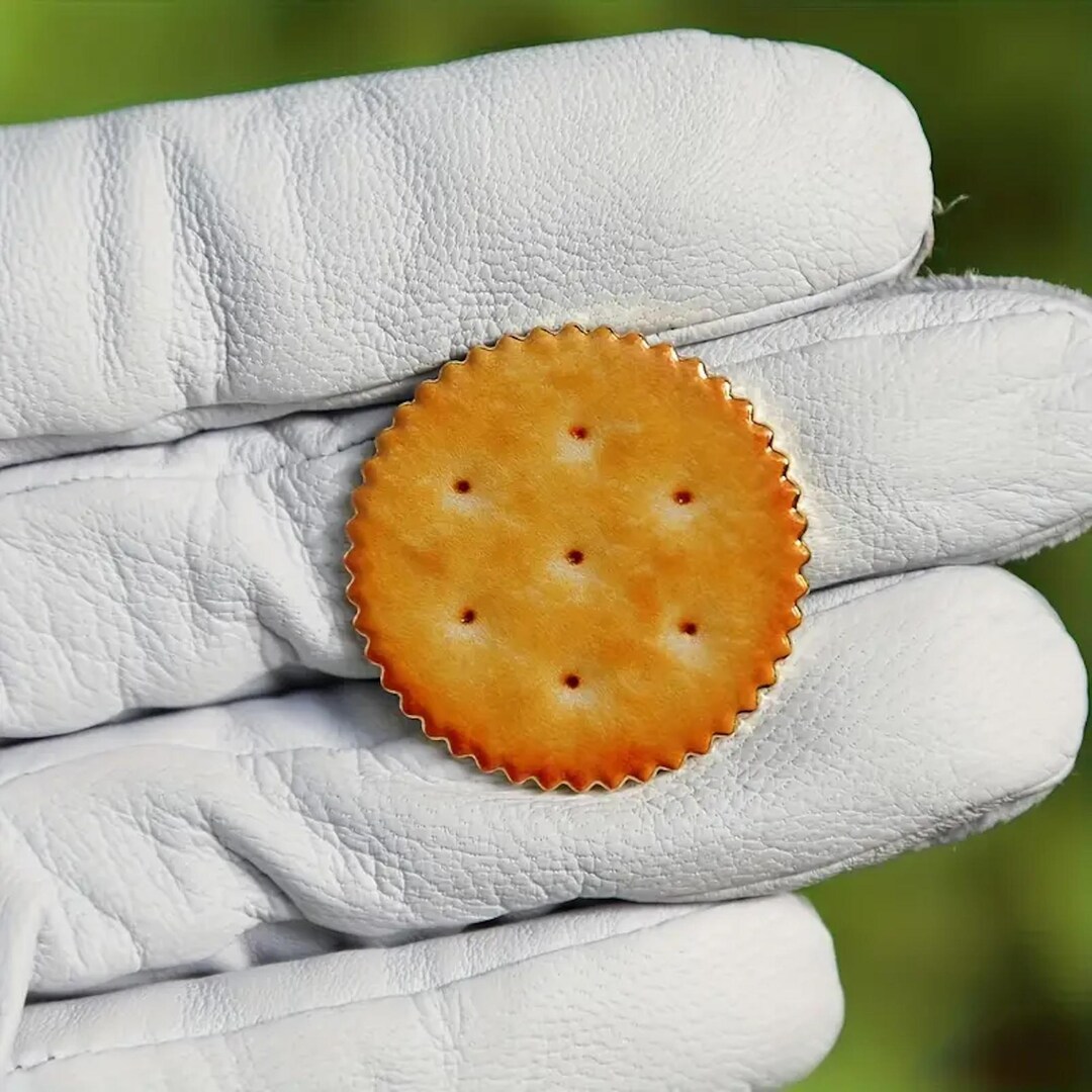 Cracker Golf Ball Marker With Magnetic Hat Clip - Etsy