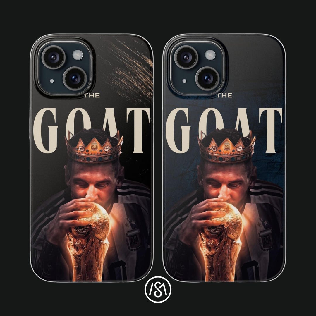 Lionel Messi Argentina World Cup''the Goat'' Phone Case for iPhone 15 ...